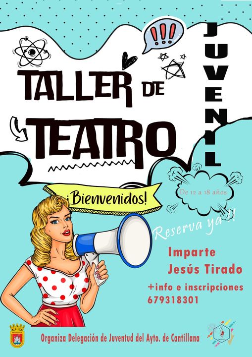 TALLER GRATUITO DE TEATRO PARA JÓVENES